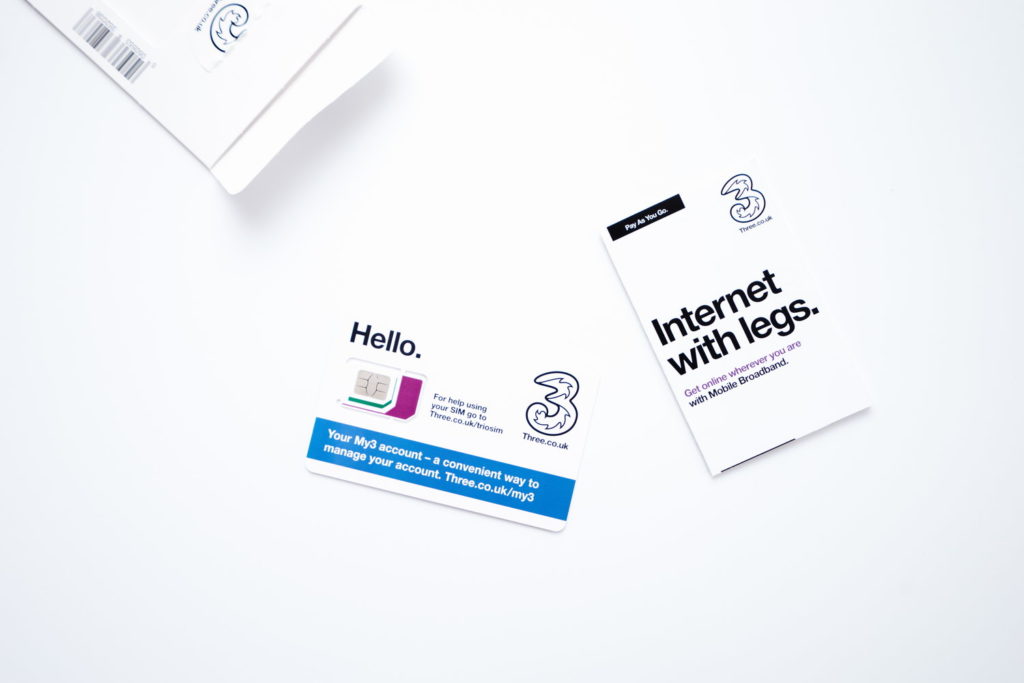 世界60の国と地域で使えるSIM。海外旅行時のSIMは『Three SIM』が安くて大容量でおすすめ